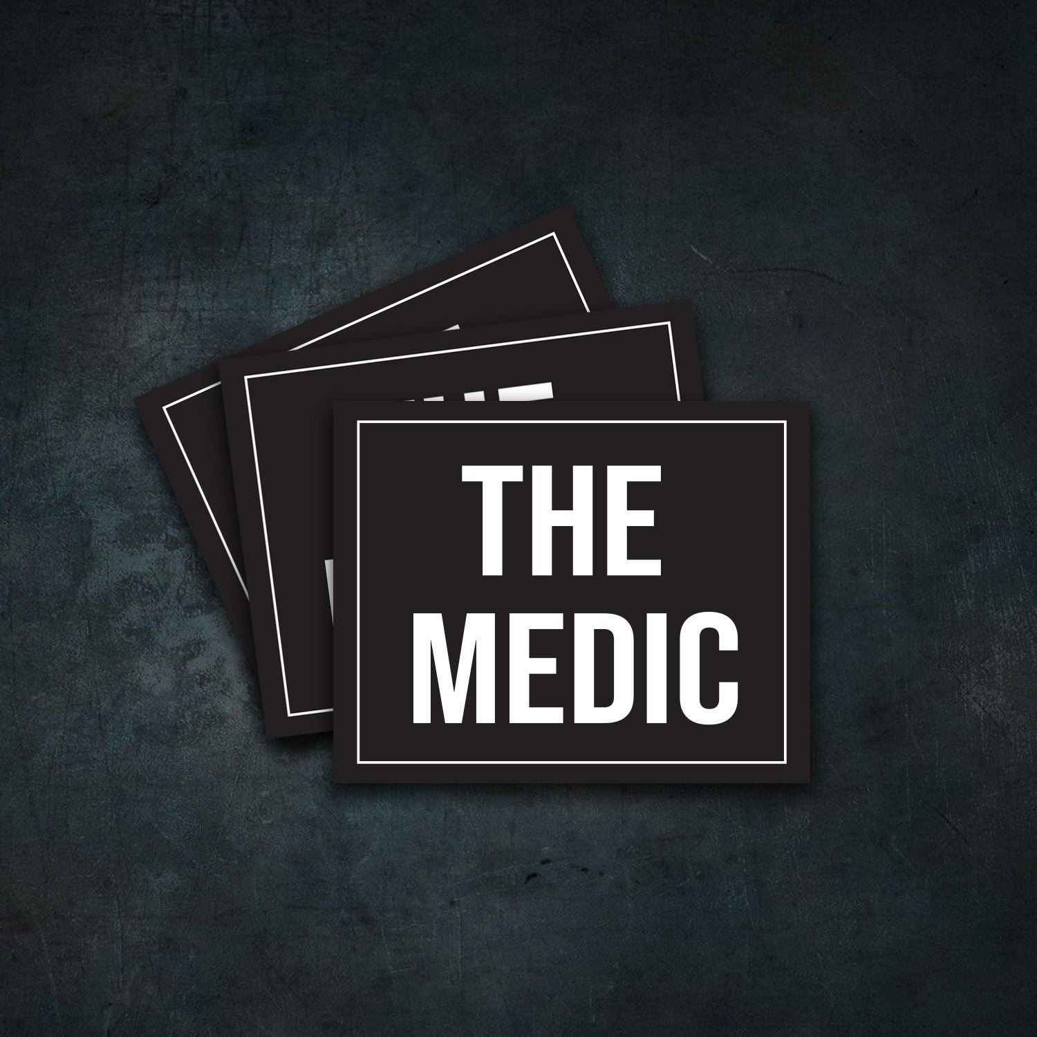 THE MEDIC Sticker - 3-PACK – 1st Responder Gear